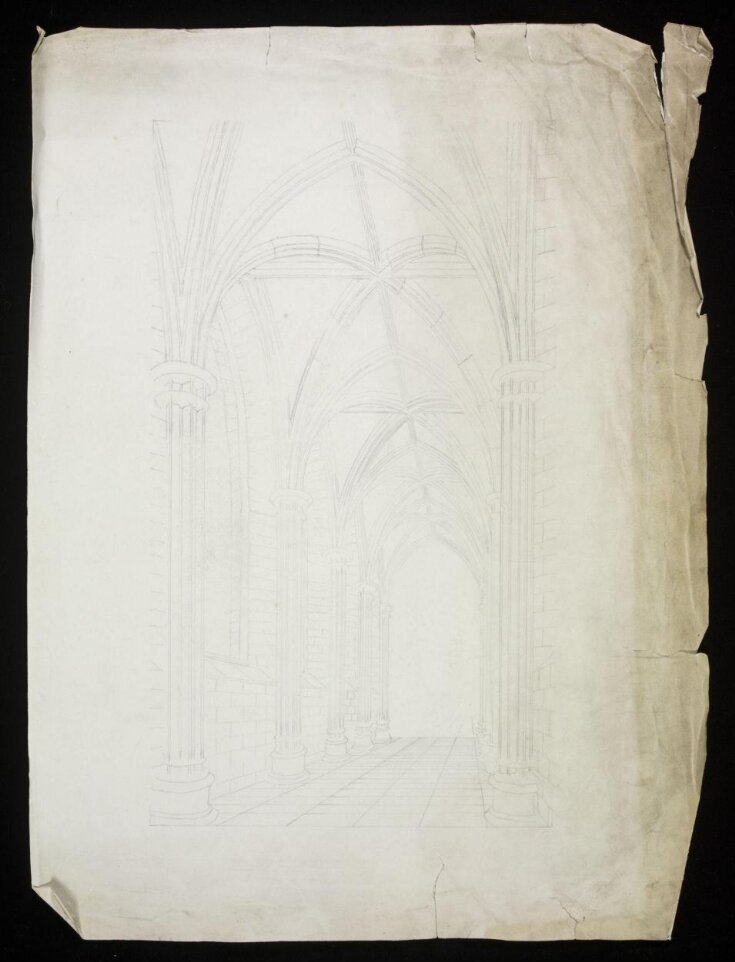 Architectural Drawing (Visual Work) | Hall, James (Sir) | V&A Explore ...