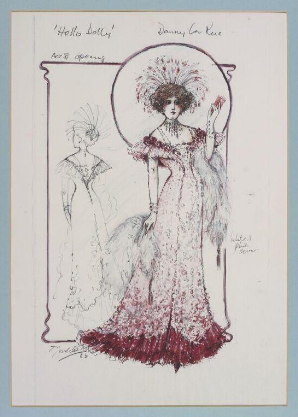 Copy of Tim Goodchild’s costume design for Danny La Rue | Goodchild ...