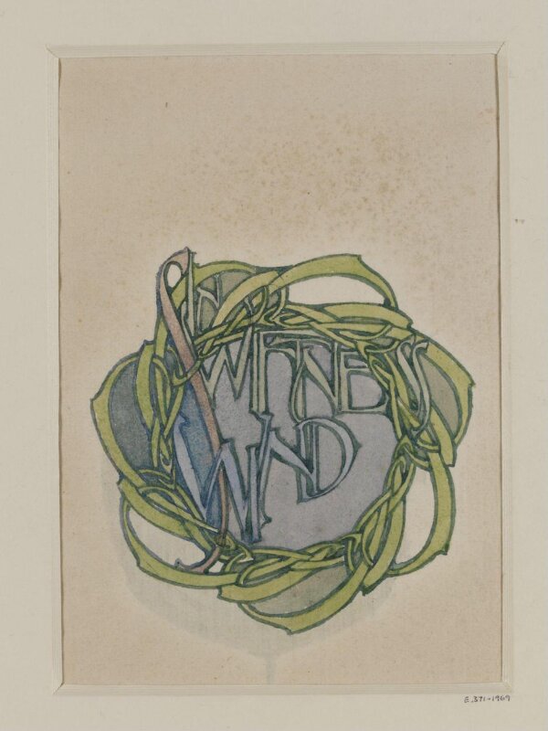 Design for Roundel | Knox, Archibald | V&A Explore The Collections