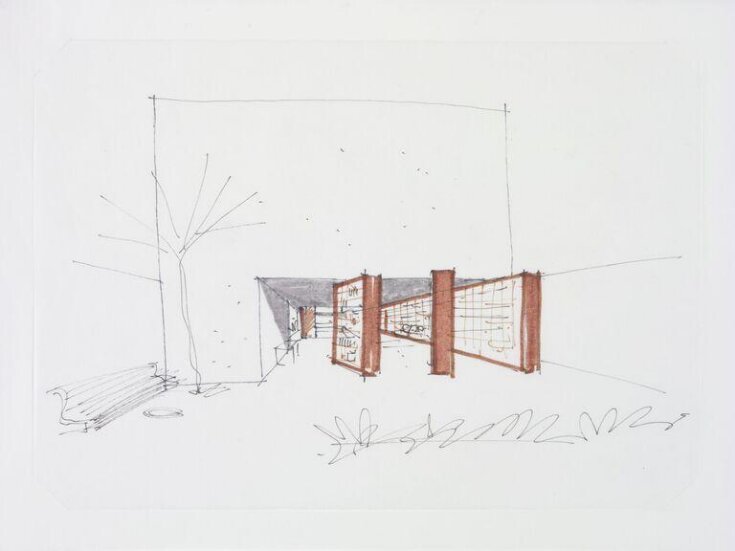Architectural Drawing (Visual Work) | Marcelo Alvarenga | Isay Weinfeld ...