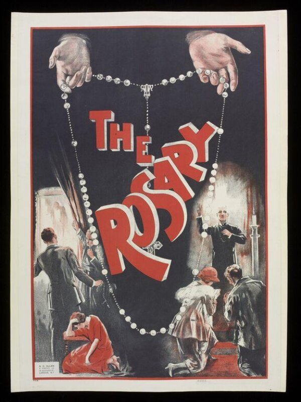 Poster for a touring production of The Rosary | Unknown | V&A Explore ...
