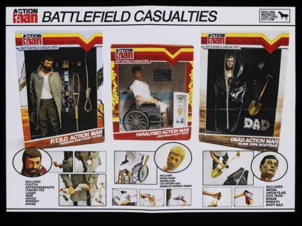 Action Man. Battle Field Casualties | Darren Cullen | V&A Explore The ...