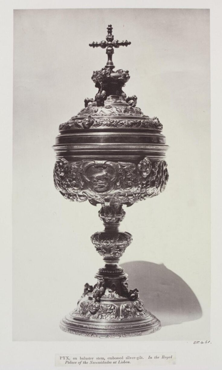 Silver-gilt Pyx on stand, Palace of Necessidades, Lisbon | Thompson ...