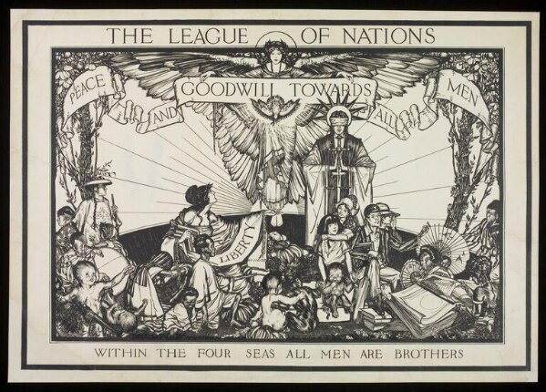 The League of Nations | Fraser, Eric George (FSIA) | V&A Explore The ...