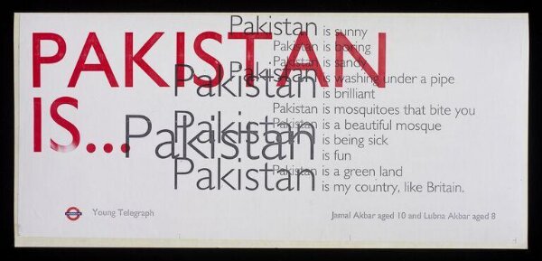 Pakistan is... | Tullett, Barrie | V&A Explore The Collections