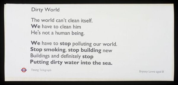 The Dirty World | Barrie Tullett | V&A Explore The Collections