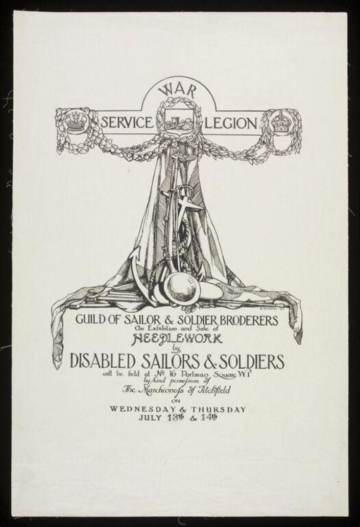 War Service Legion: Guild of Sailor & Soldier Broderers | Braddell ...