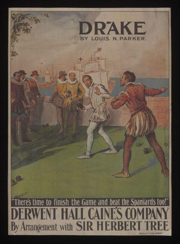 Poster advertising Drake | V&A Explore The Collections