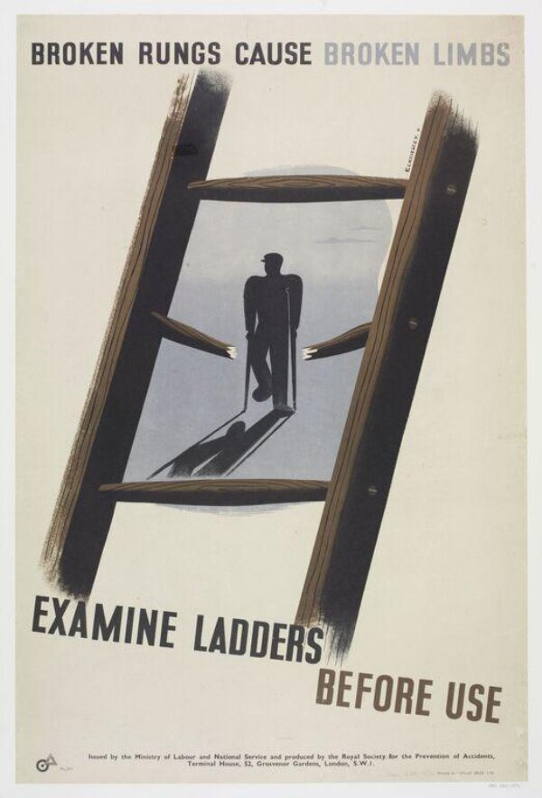 Broken Rungs Cause Broken Limbs | Eckersley, Tom (OBE) | V&A Explore ...