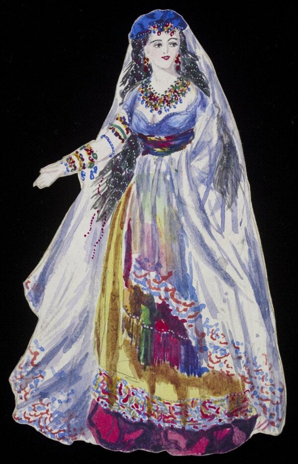 Paper Doll | Emily Agnes Georgiana Dallas | V&A Explore The Collections