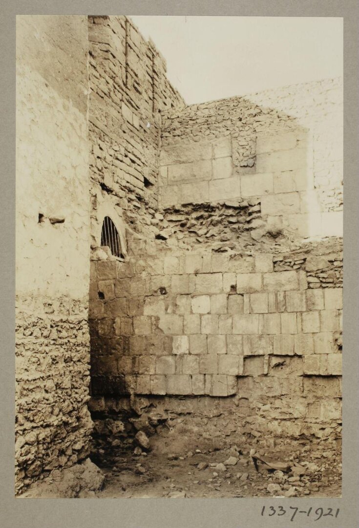Third tower from Bab al-Nasr, North Wall, Cairo | K.A.C. Creswell | V&A ...