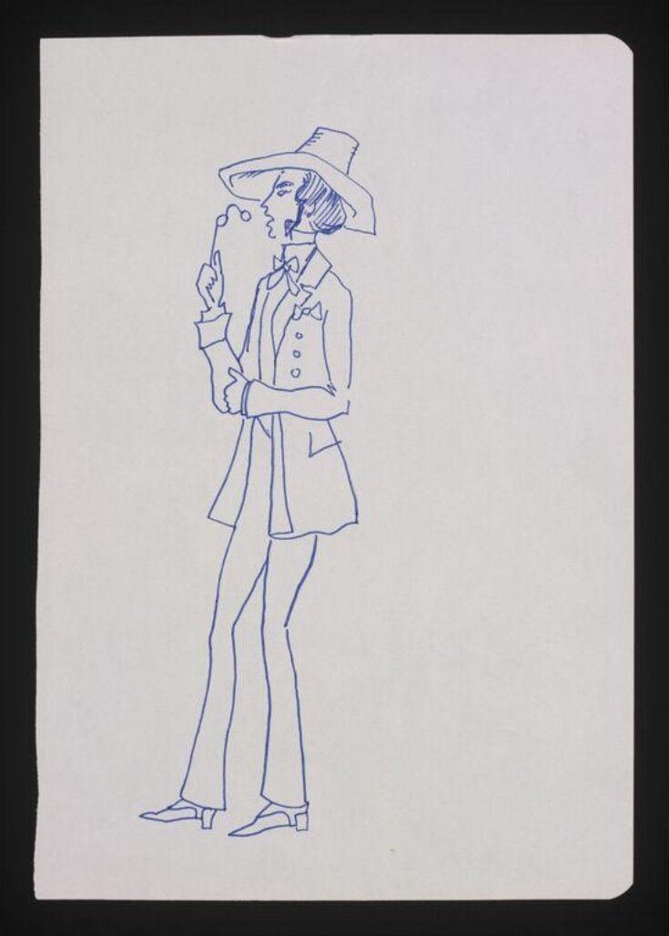 Drawing | Beaton, Cecil (Sir) | V&A Explore The Collections