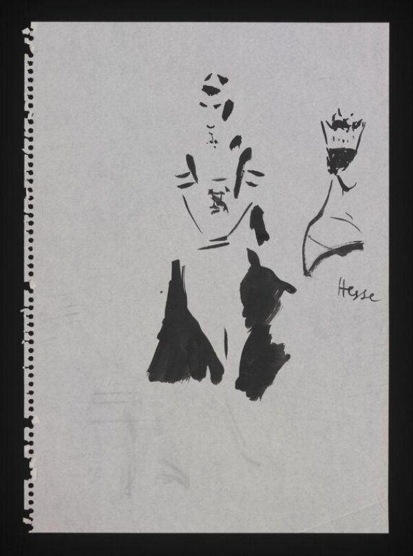 Drawing | Beaton, Cecil (Sir) | V&A Explore The Collections