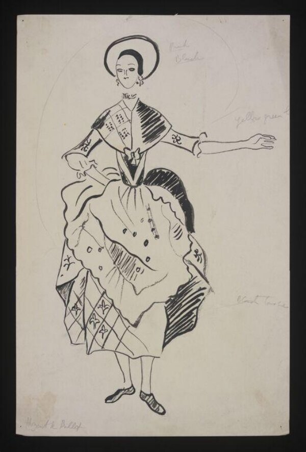 Cecil Beaton sketch | Beaton, Cecil (Sir) | V&A Explore The Collections