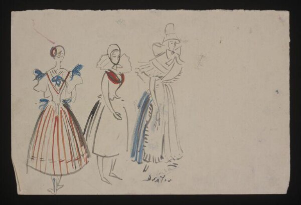 Cecil Beaton sketch | Beaton, Cecil (Sir) | V&A Explore The Collections