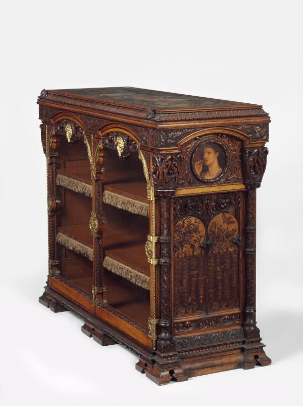 Bookcase | Baylis, William Henry | Rossetti, Dante Gabriel | Hayward ...