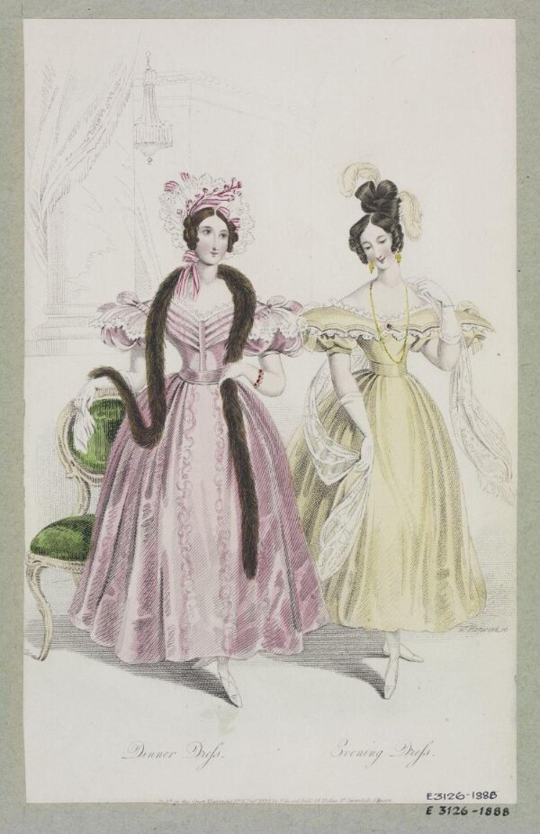 Dinner Dress. Evening Dress. | Edward Bull | William Hopwood | V&A ...