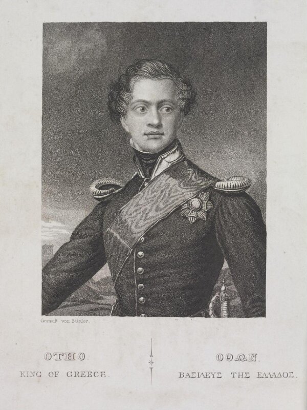 Otho King of Greece | Stieler, Joseph Karl (Joseph Kaspar) | Unknown ...