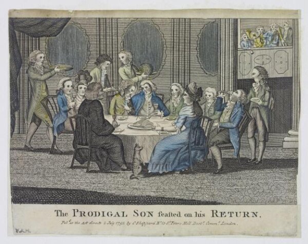 The Prodigal Son feasted on his Return | C. Sheppard | Unknown | V&A ...