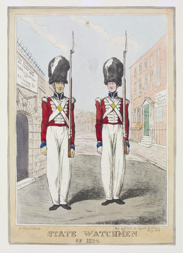 State Watchmen of 1829 | Phillips, John | V&A Explore The Collections