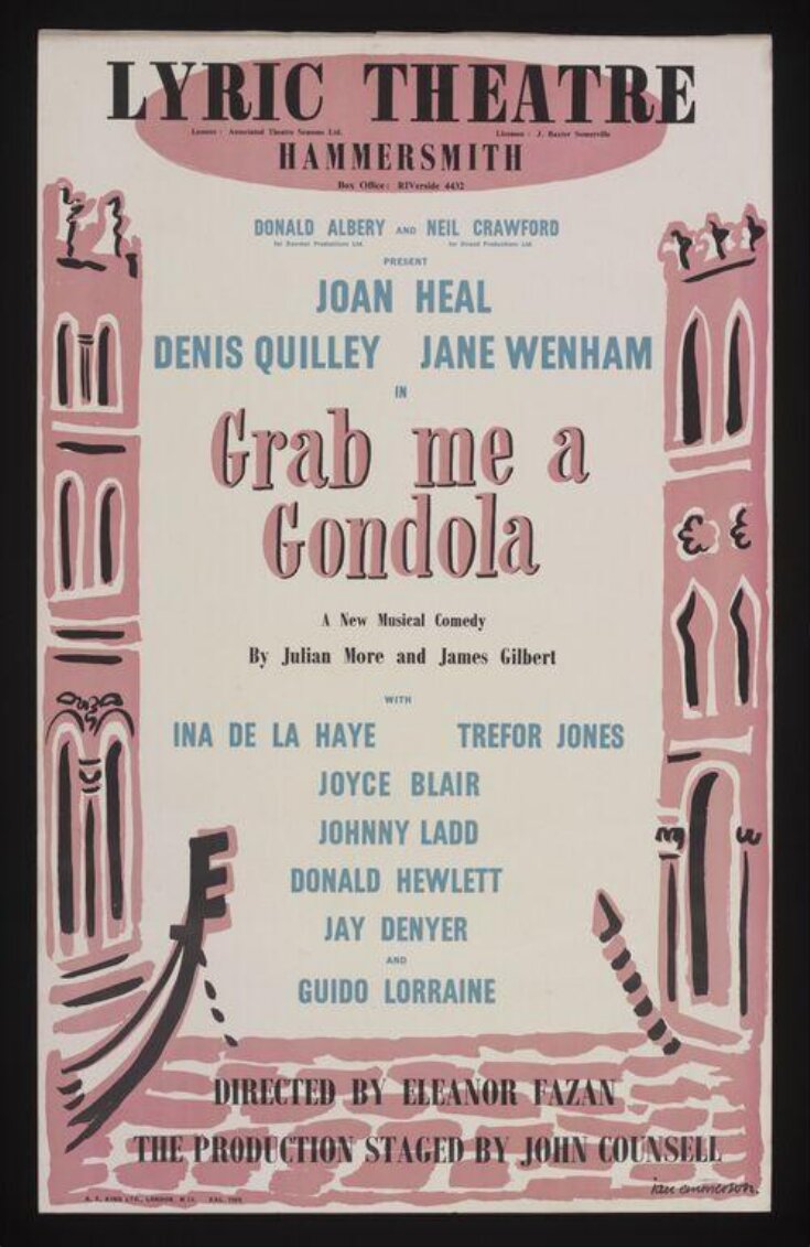 Lyric Hammersmith poster | V&A Explore The Collections