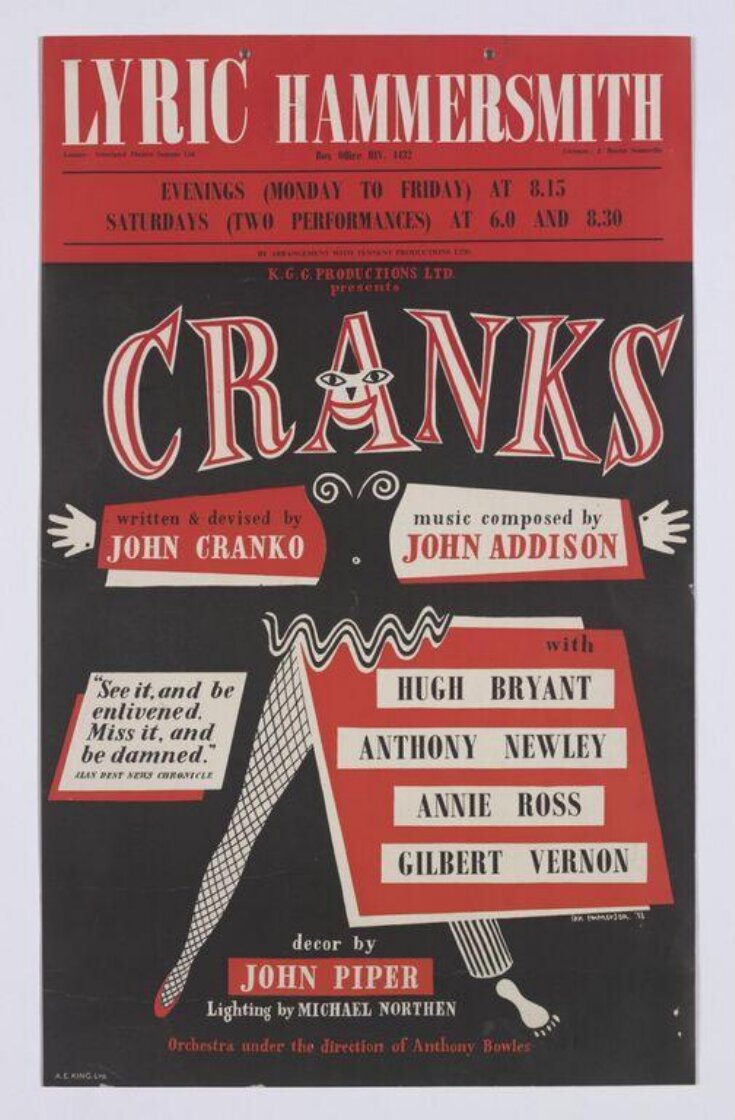 Lyric Hammersmith poster | V&A Explore The Collections