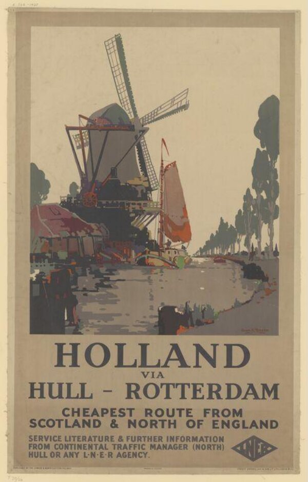 Holland via Hull-Rotterdam | Mason, Frank Henry (R.I.) | V&A Explore ...