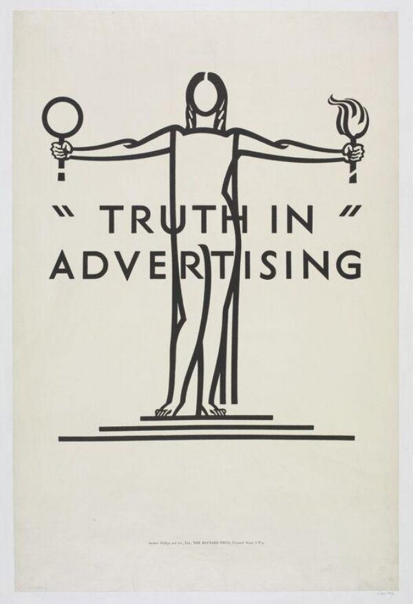 Truth In Advertising | Herrick, Frederick Charles | V&A Explore The ...