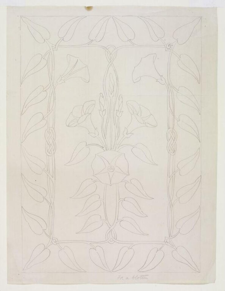 Embroidery Design | Phoebe Anna Traquair | V&A Explore The Collections