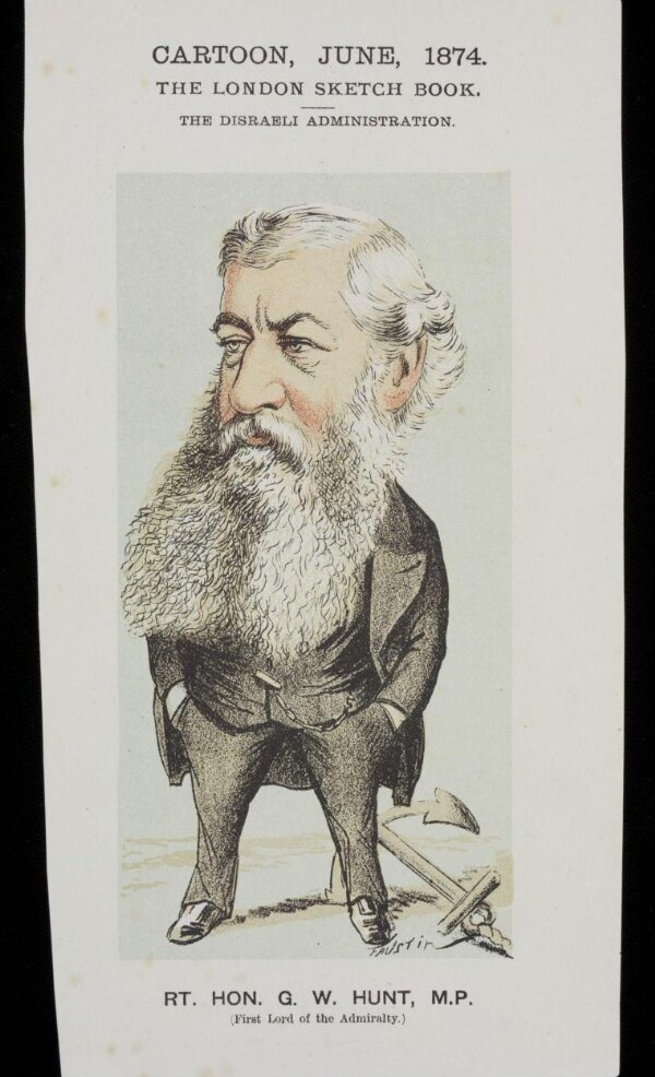 Rt. Hon. G. W. Hunt, M.P. (First Lord of the Admiralty) | Betbeder ...