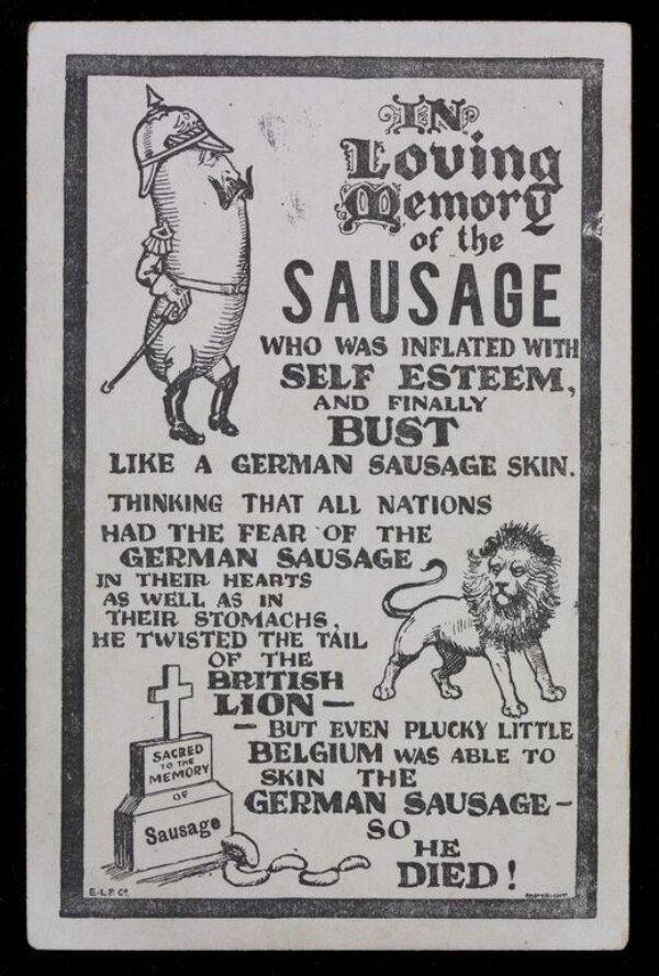 In Loving Memory of the Sausage | V&A Explore The Collections