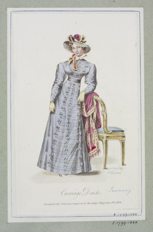 Carriage Dress | William Hopwood | Pierpoint, Mary Maria (Miss) | V&A ...