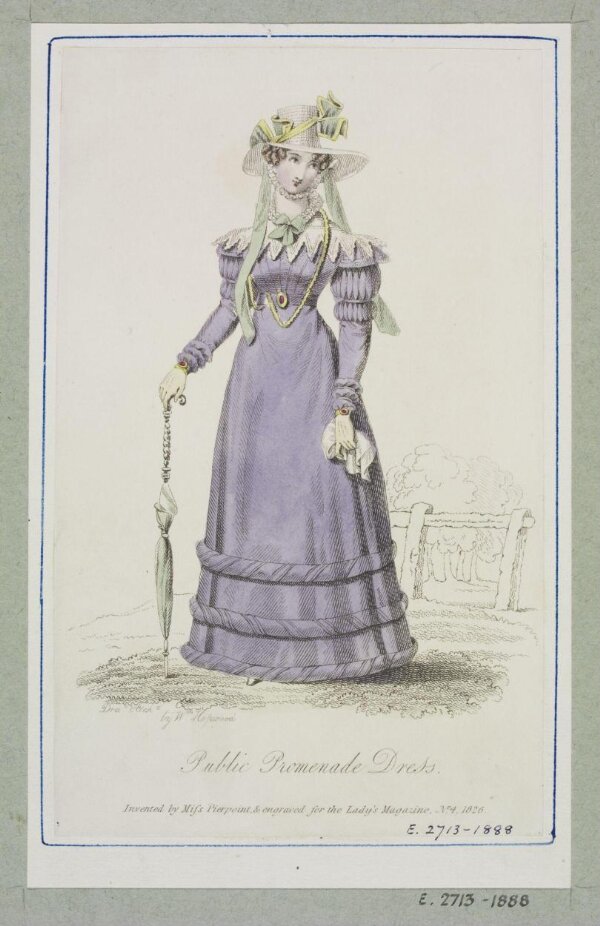 Public Promenade Dress | William Hopwood | Miss Pierpoint | V&A Explore ...