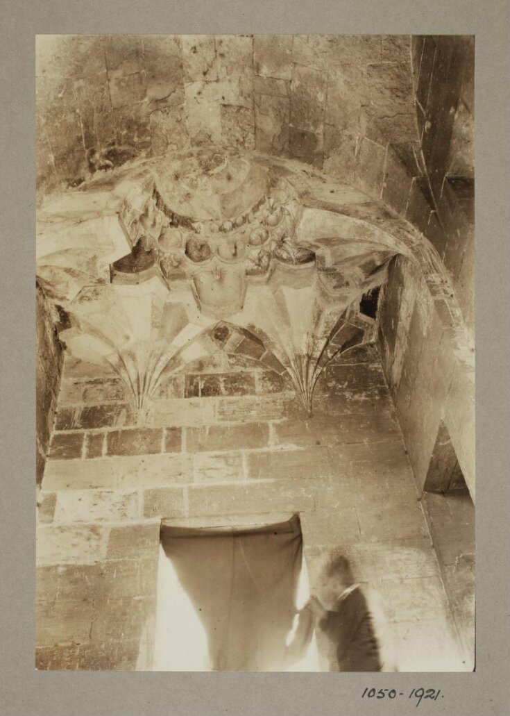 Vaulted vestibule in the funerary complex of Mamluk Sultan al-Ashraf ...