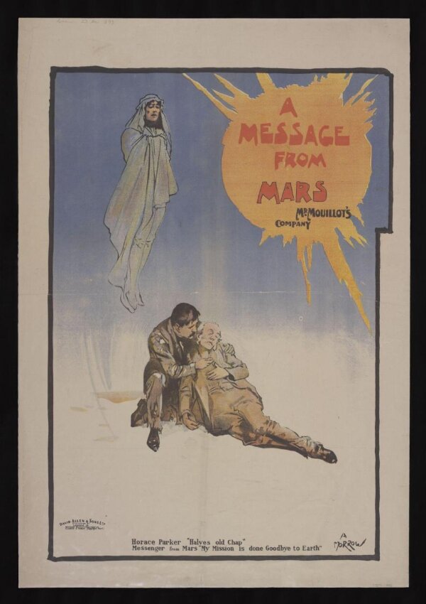 A Message From Mars poster | Morrow, Albert | V&A Explore The Collections