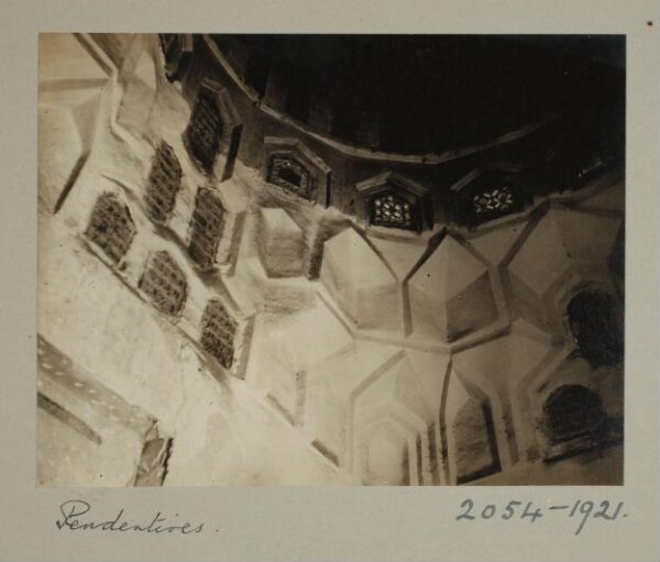 Pendentives at the mausoleum of Abu'l Ghadanfar, Cairo | K.A.C ...
