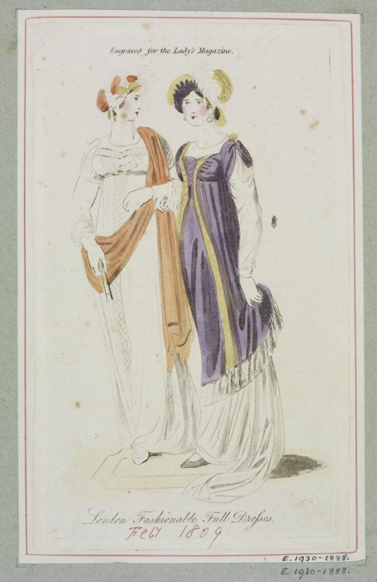 London Fashionable Full Dresses | V&A Explore The Collections