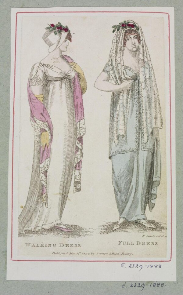 Walking Dress Full Dress | Sands | V&A Explore The Collections