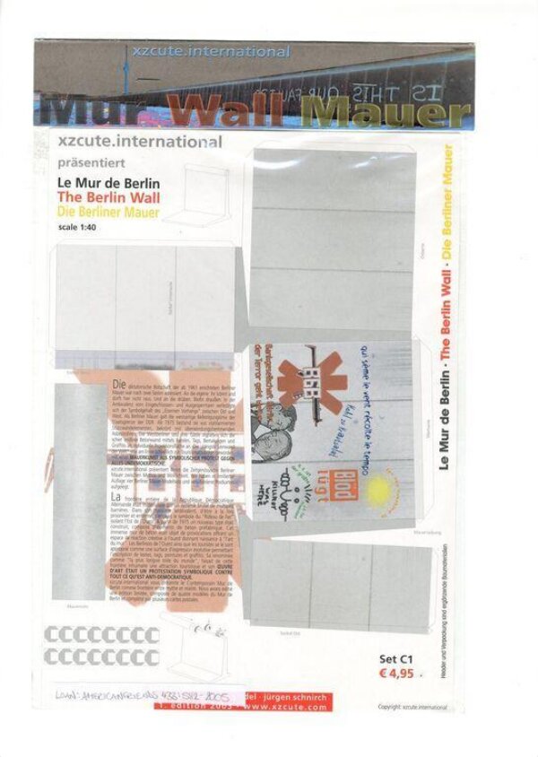 The Berlin Wall Set C1 | V&A Explore The Collections