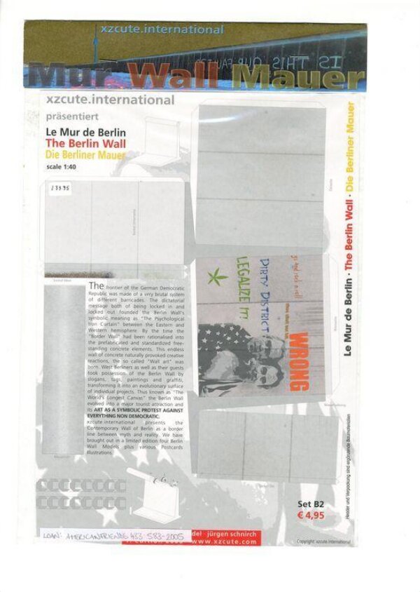 The Berlin Wall Set B2 | V&A Explore The Collections