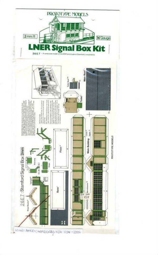 LNER Signal Box Kit | V&A Explore The Collections