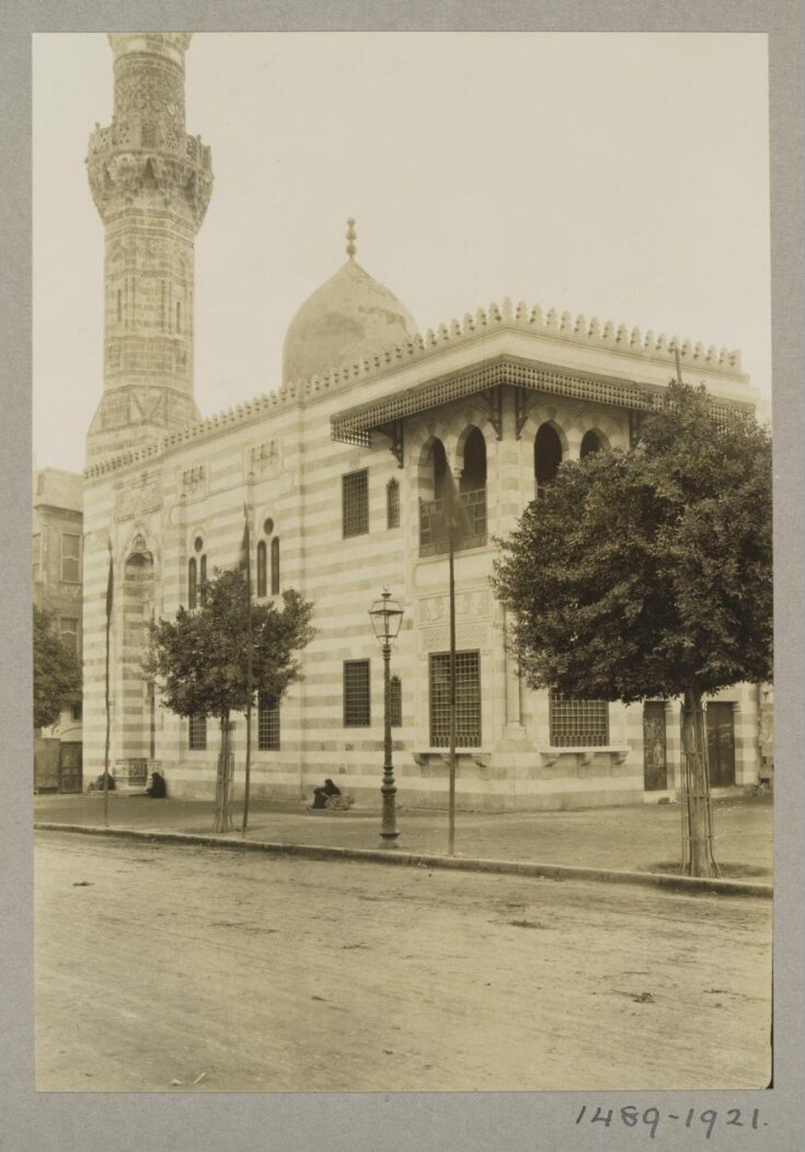 Mosque and mausoleum of Mamluk Sufi Shaykh Abu 'l-‘Ila, Cairo | K.A.C ...