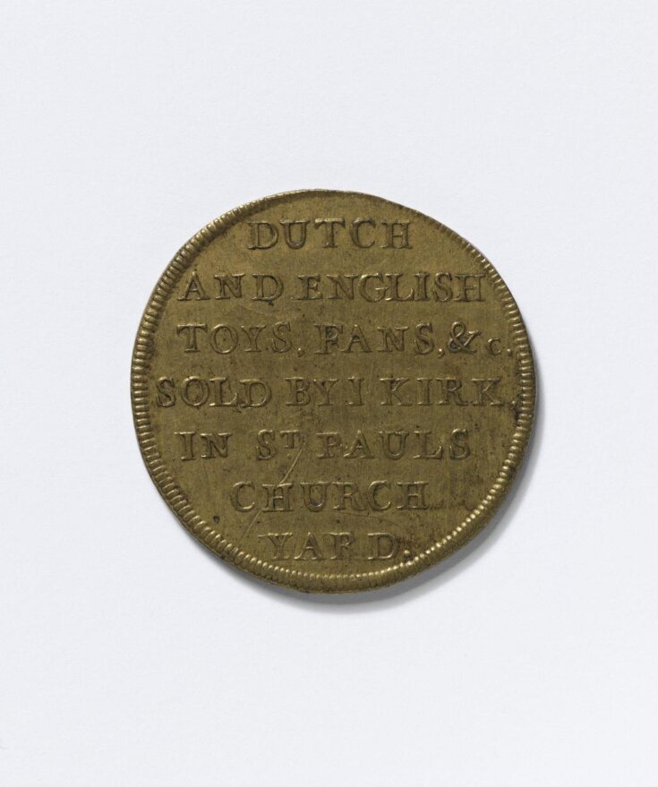 Shop Ticket or Token | unknown | V&A Explore The Collections