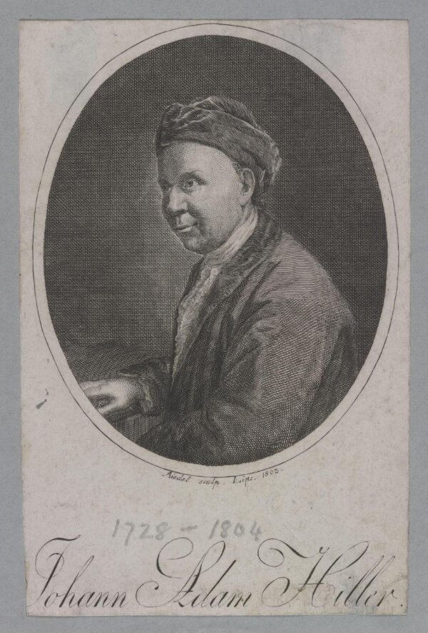 Johann Adam Hiller | Riedel, C. J. | V&A Explore The Collections