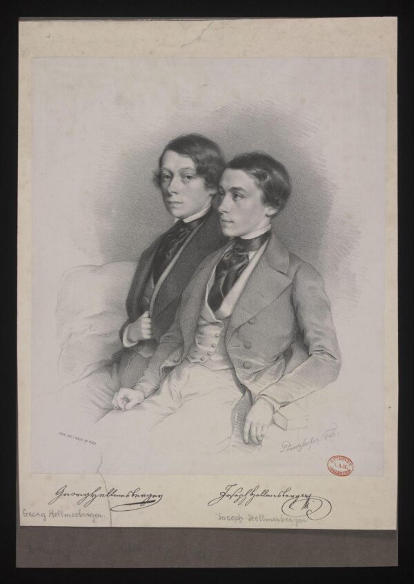 Georg Hellmesberger and Joseph Hellmesberger | Rauh, J. | V&A Explore ...