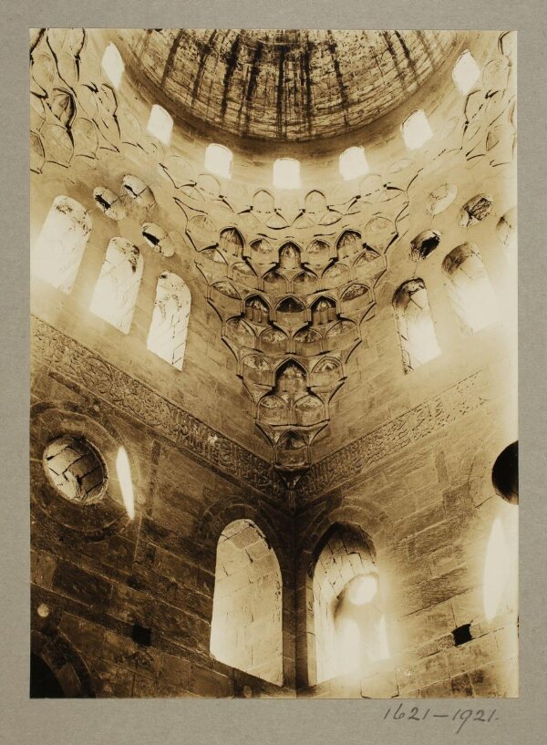 Pendentive of dome in the mausoleum of Mamluk Amir Sudun, Cairo | K.A.C ...