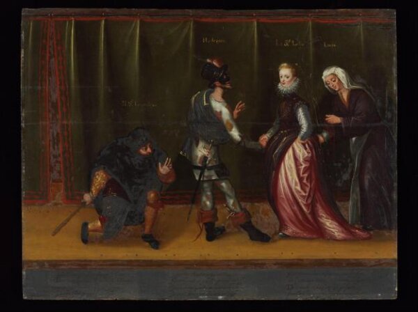 Performance by the Commedia dell'Arte Company I Comici Gelosi | V&A ...
