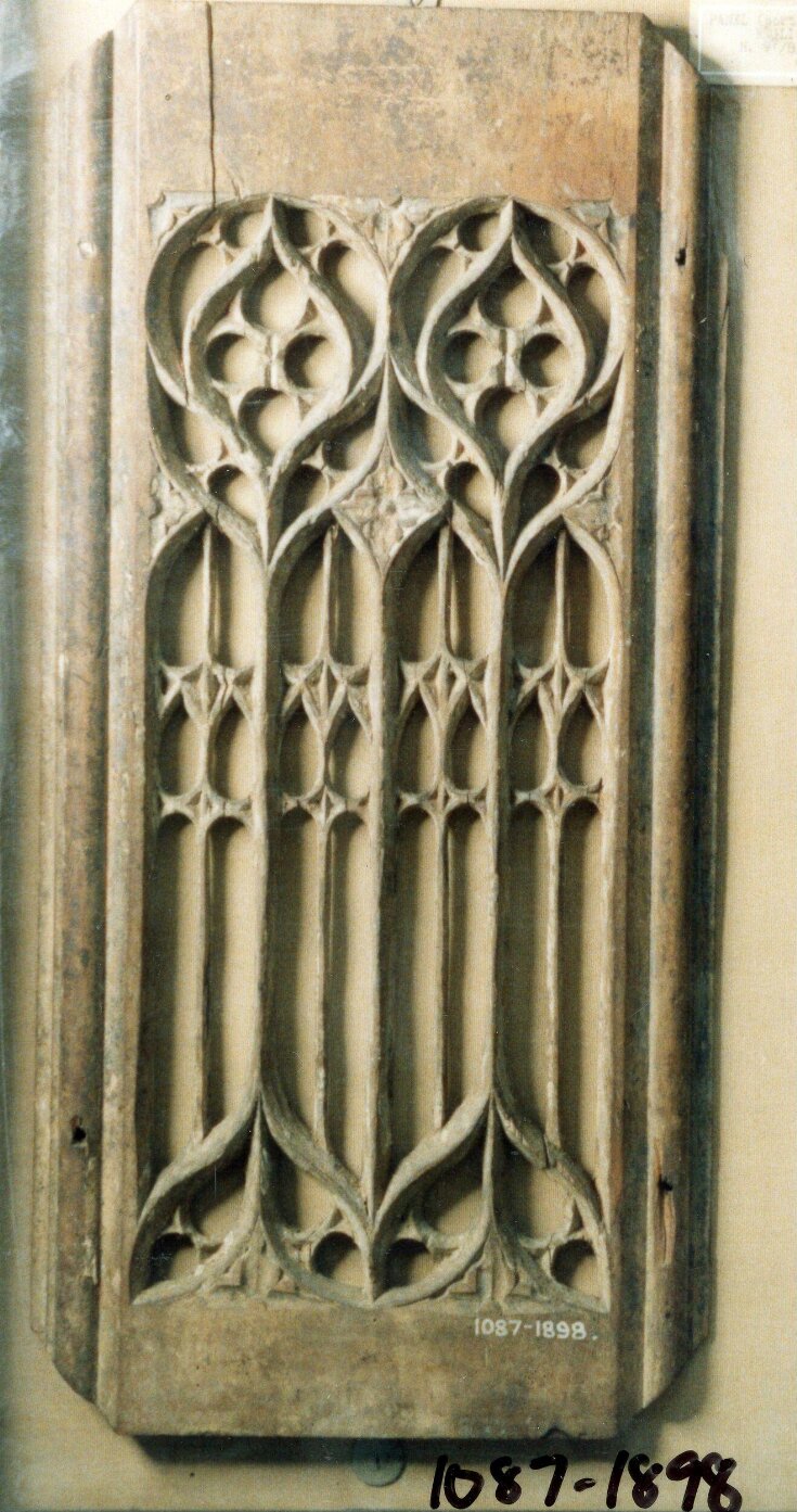 Tracery Panel | Unknown | V&A Explore The Collections