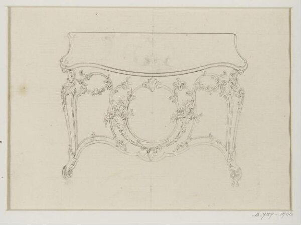 Design for a commode | Thomas Chippendale Senior | V&A Explore The ...