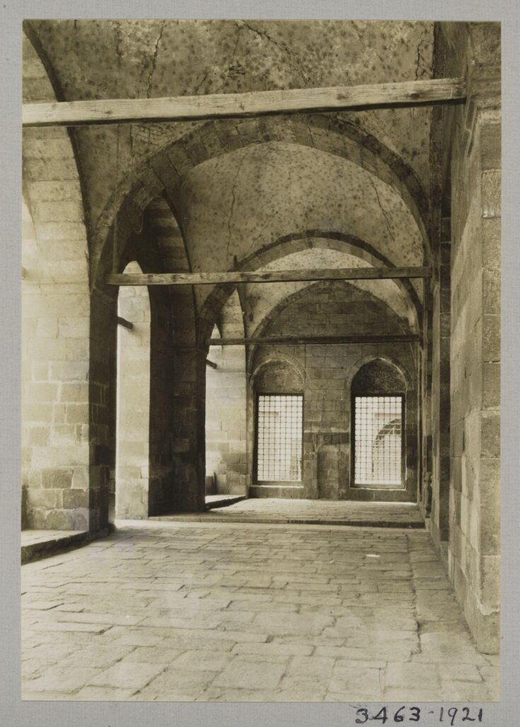 Cloister side in the mosque of Sinan Pasha, Cairo | Creswell, Keppel ...